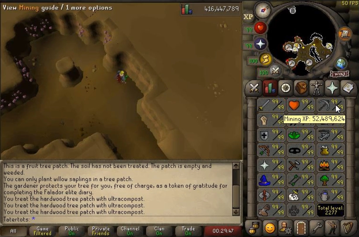 Few days ago i posted me Barrows luck, well here is my Rock Golem Luck. All xp was done on ...