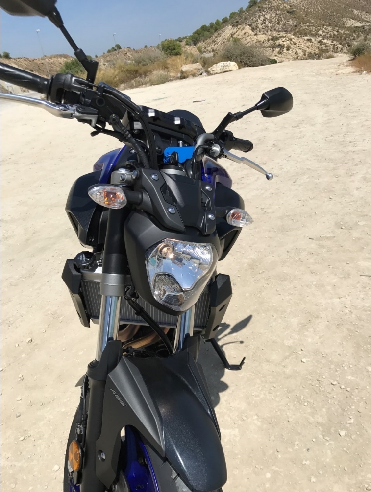 Presentacion de mi nueva Primera moto - MT-07 Azul (2017) - Forocoches