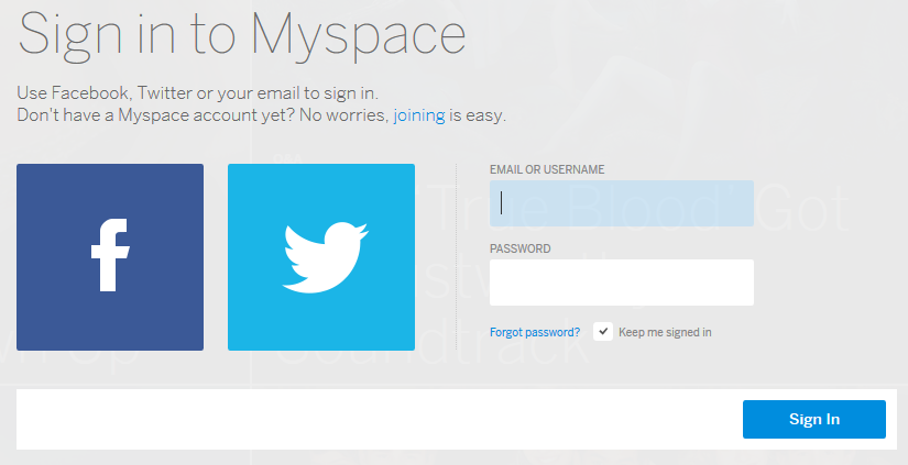 Myspace is dead. : r/funny