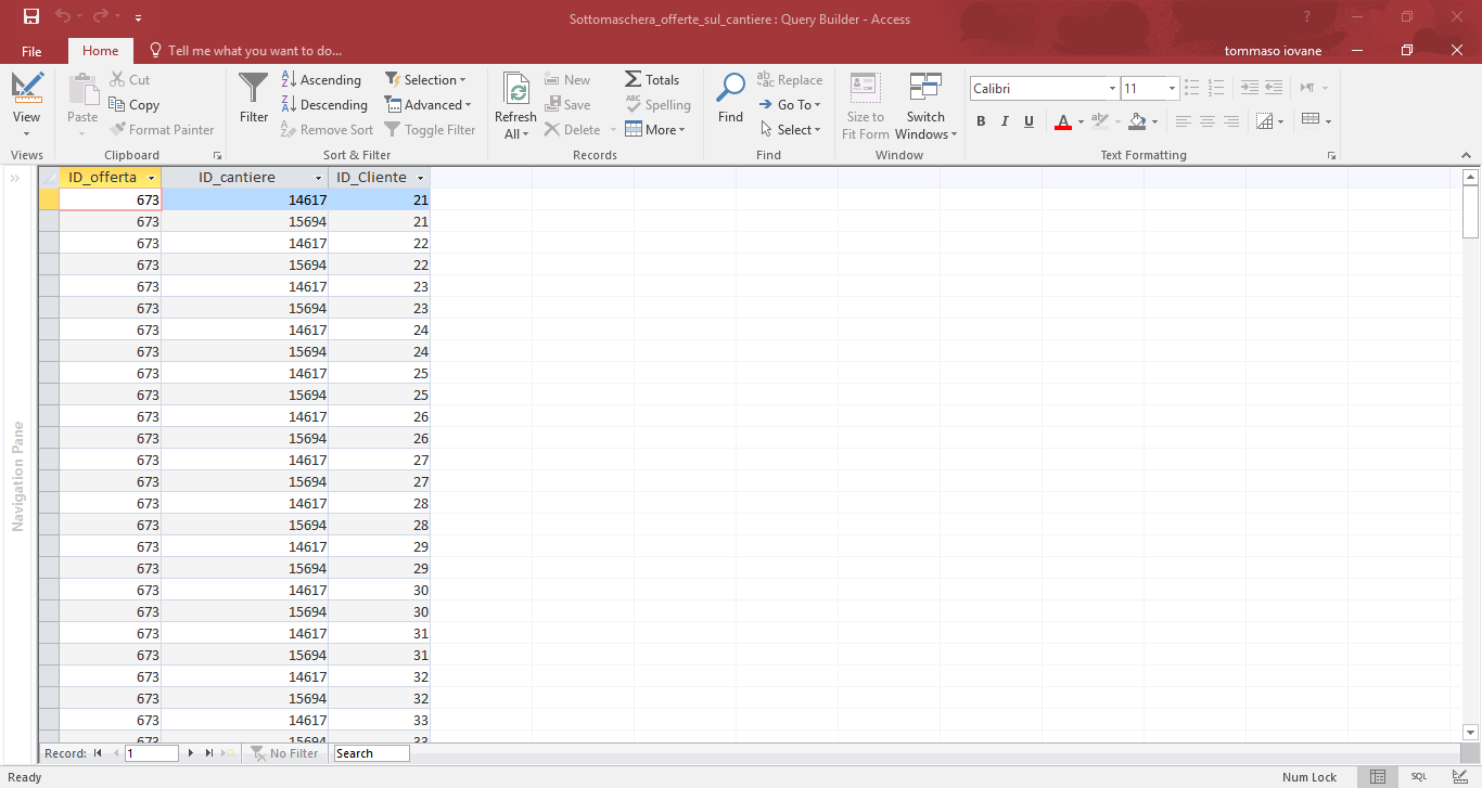 sql - Why am i getting infinite results? should'nt it show me only 1 ...