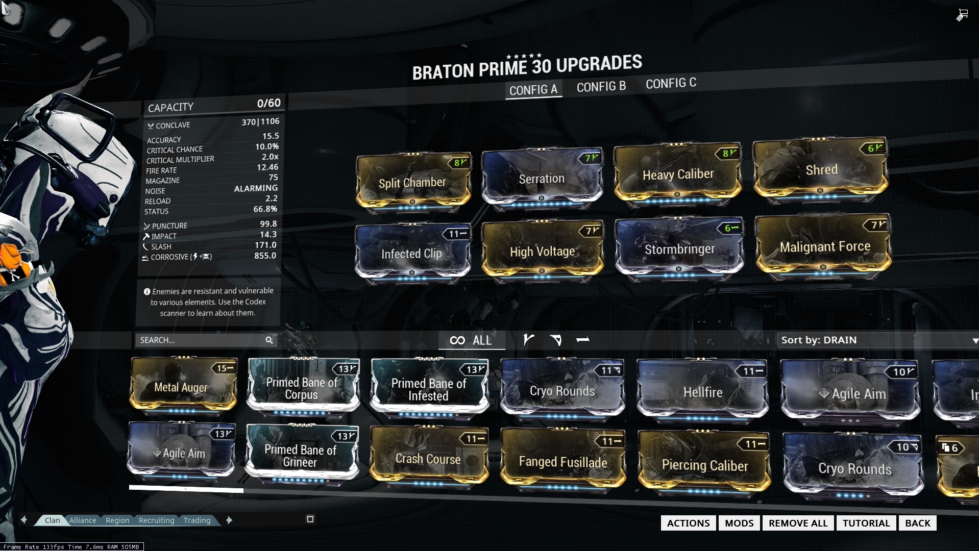 Braton prime build : r/Warframe