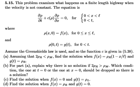 Solved 5.15. This problem examines what happens on a finite | Chegg.com