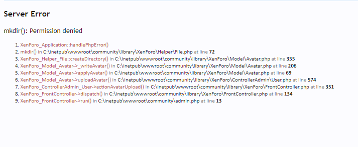 Configuring Permissions On Iis Xenforo Community
