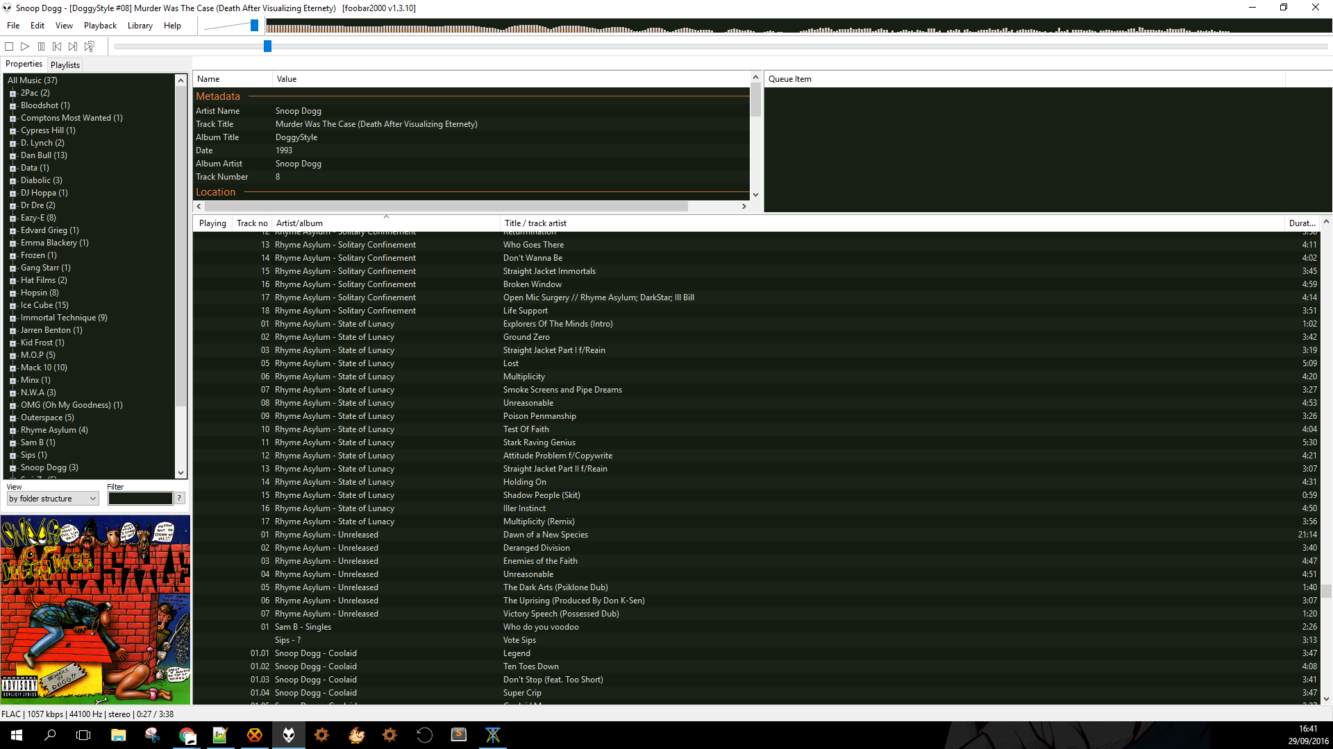 Show us your Foobar2000 layout ! : r/foobar2000