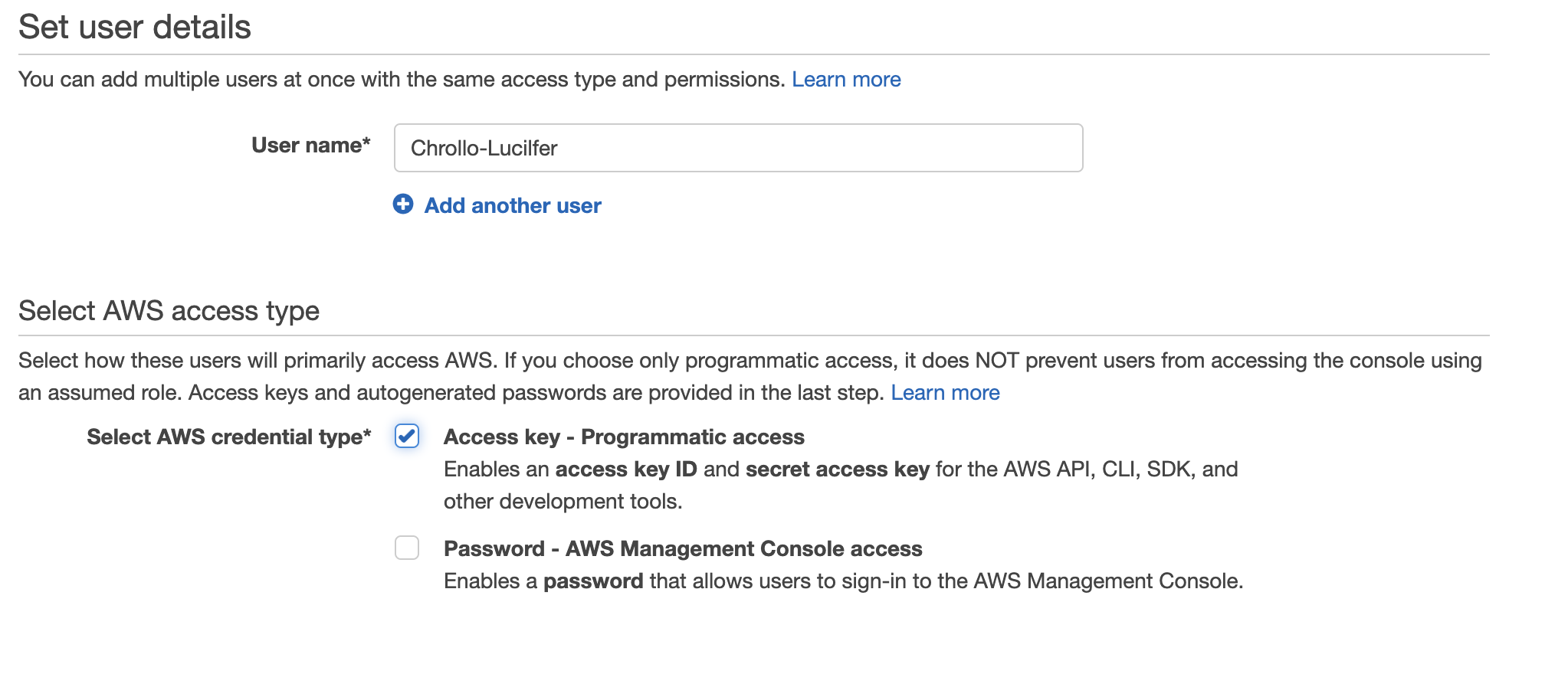 aws-cliでIAMユーザーの変更ができなかった話 #AWS - Qiita