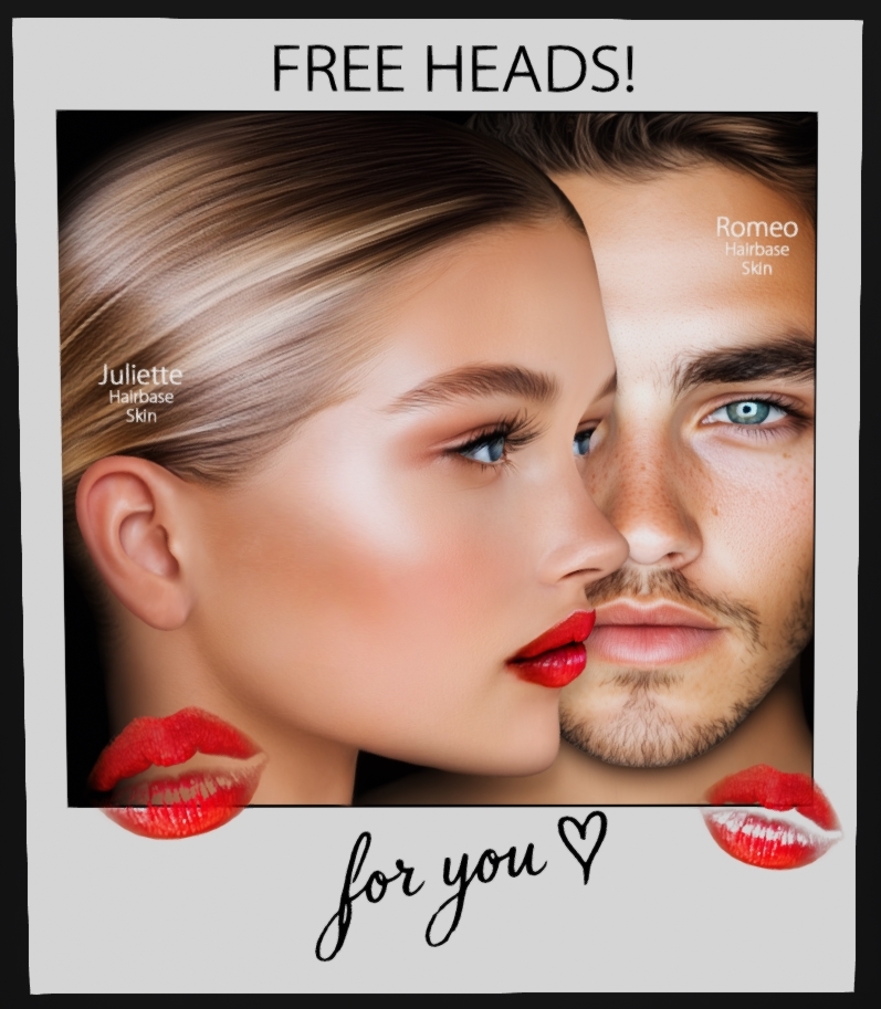 Two FREE Mesh Heads for Everyone at LAQ! | FabFree - Fabulously Free in SL