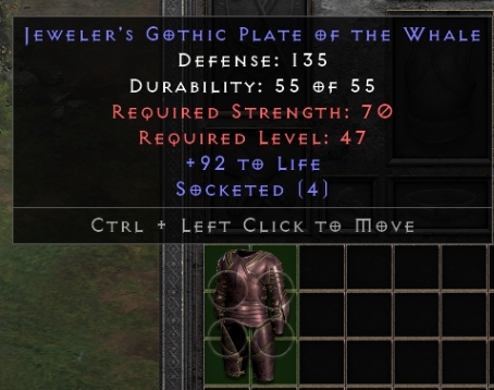 Whale Armor / Sorc Circ - Topic - d2jsp