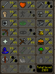 [S] 2.1k Total CMB 126 | Infernal | TOB Transmog | TOA transmog | Sell ...