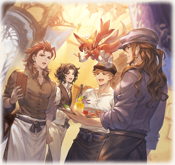 吉良/炸584 - [GBF]碧藍4月號GRANBLUE FANTASY｜Cygames喔喔喔喔喔喔喔喔!!!!!!!!!!! - Plurk