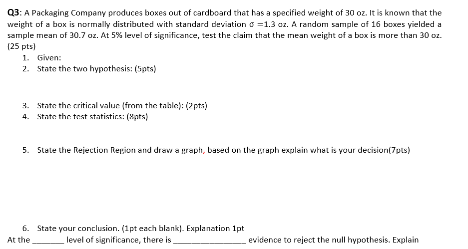Solved Problem 1.(40pts) Calculate the p-values for all | Chegg.com