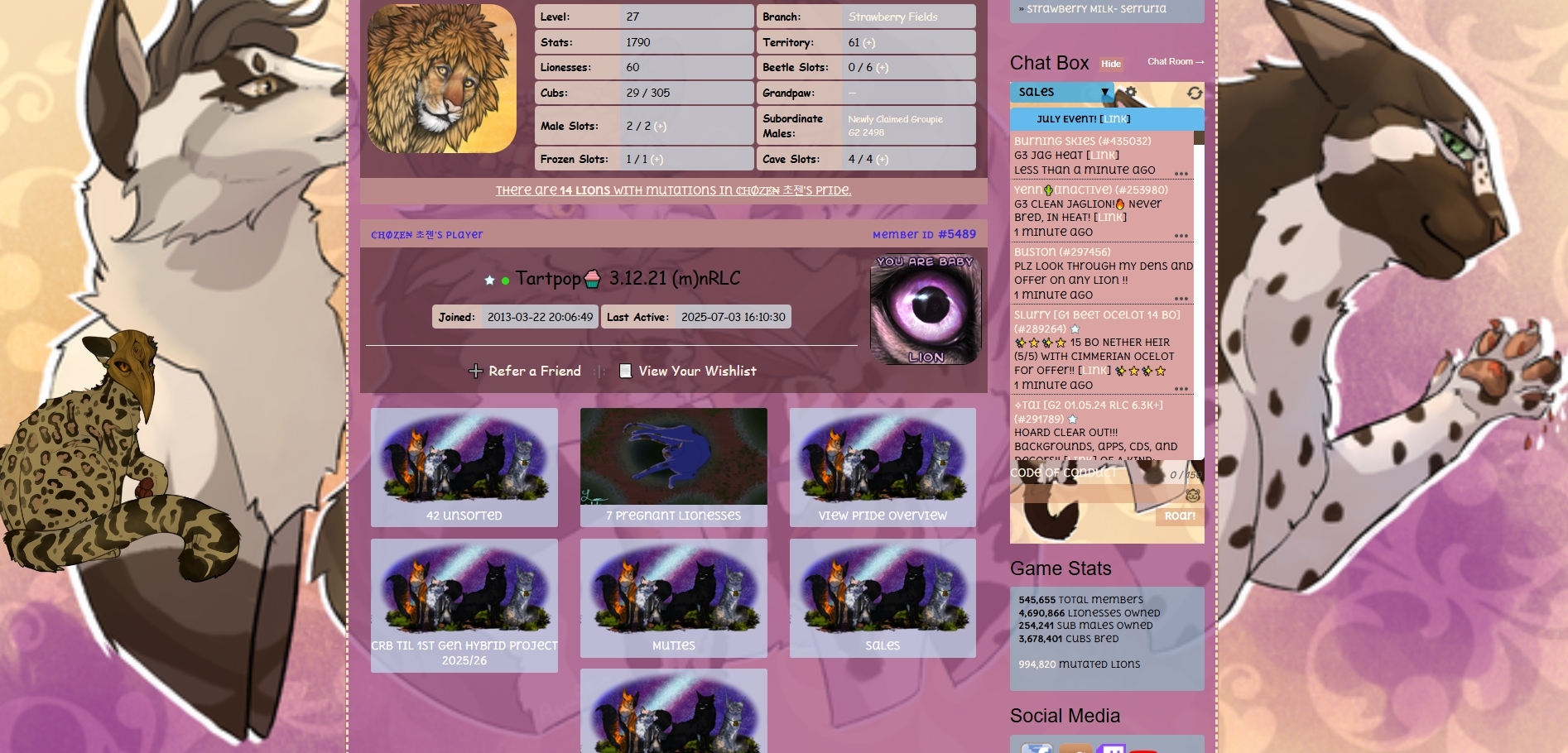 🧁Poptart's HTML/CSS 🧁 [Open!] :|: Lioden