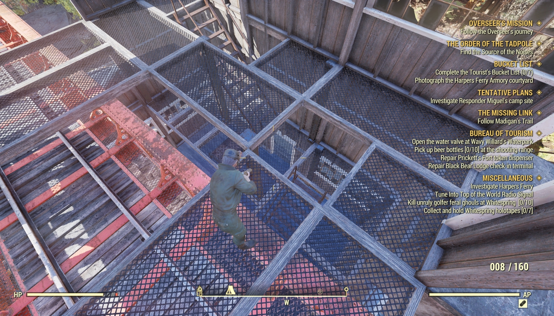 Anyway to put a full floor above a 2 Tile Staircase? : r/fo76