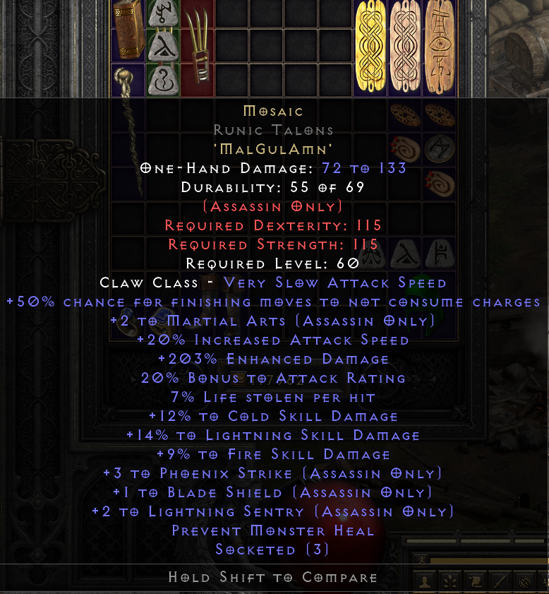 Mosaic Claws Ft - Topic - d2jsp