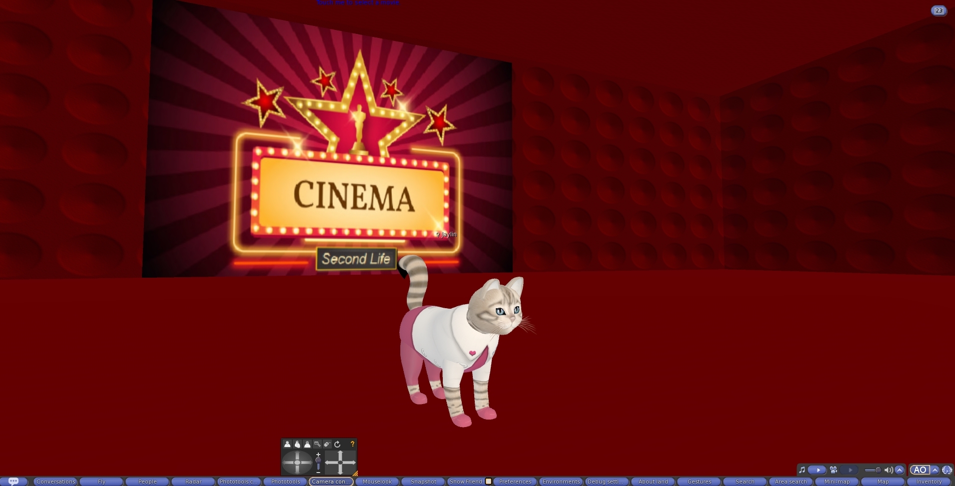 Could the Camera dialog have a 'mini' version? - Second Life Viewer ...