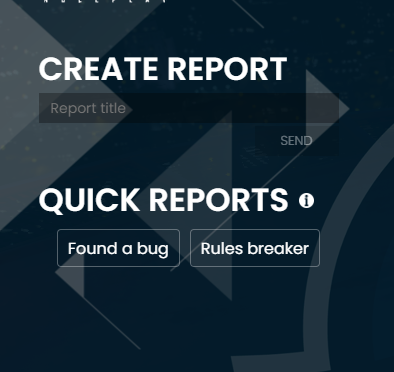 In-Game Reporting System - Support Request Format - STRP Forums