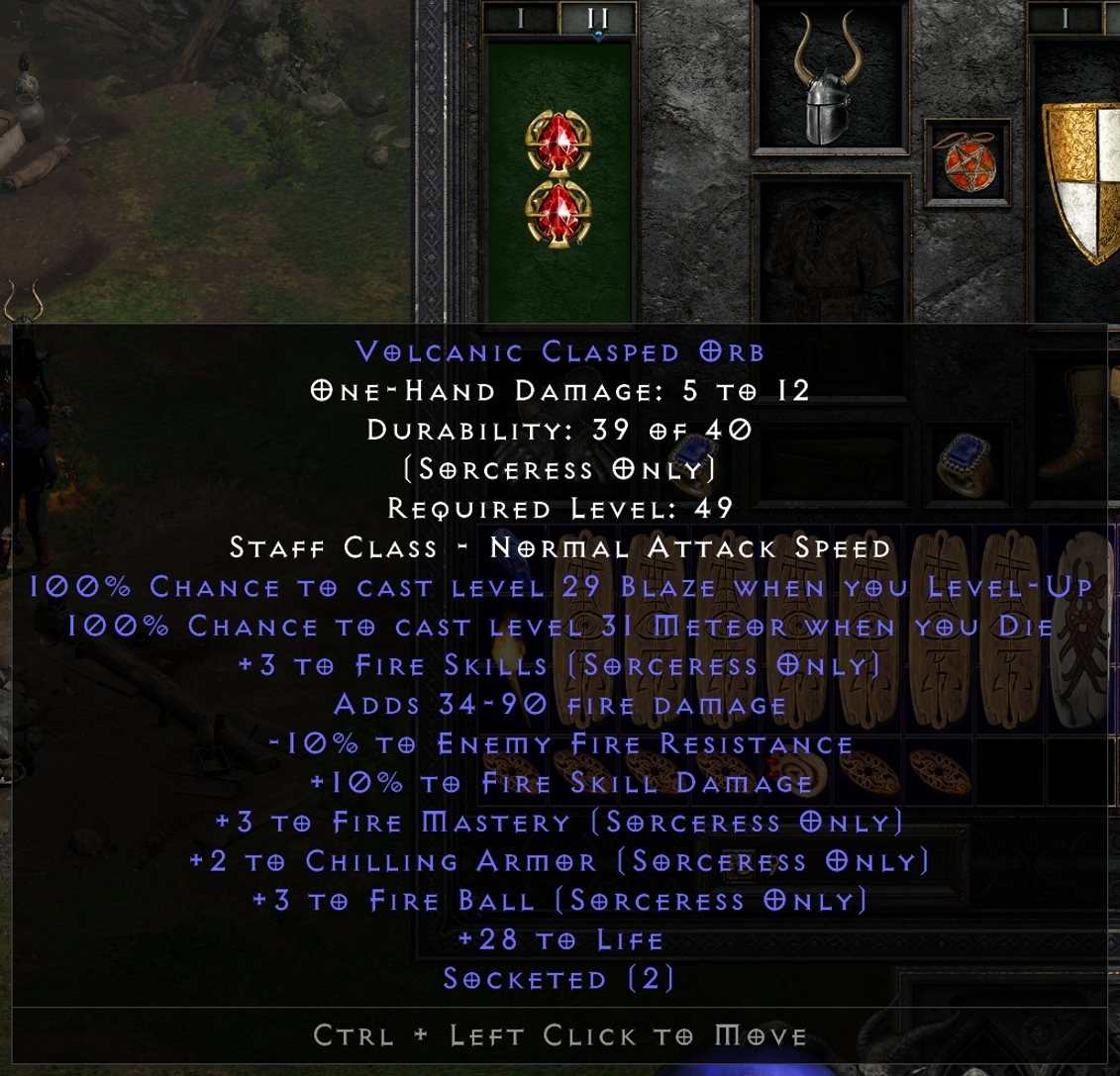 #1 Fireball Ormus Orb - Topic - d2jsp