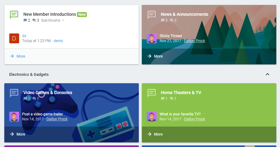 [TH] Nodes for grid, custom styling, and custom icons | Page 6 | XenForo community