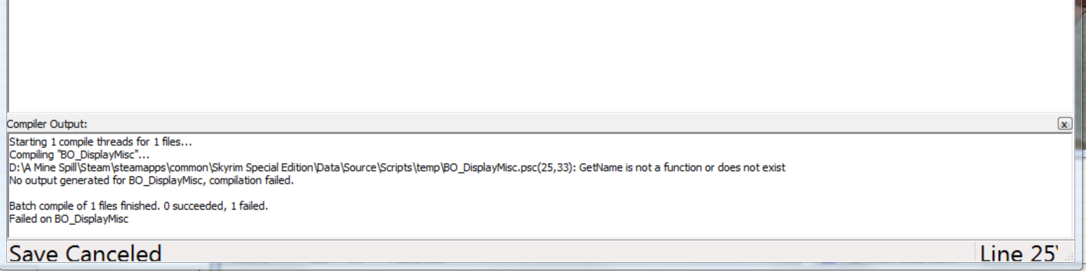 Get display name script : r/skyrimmods