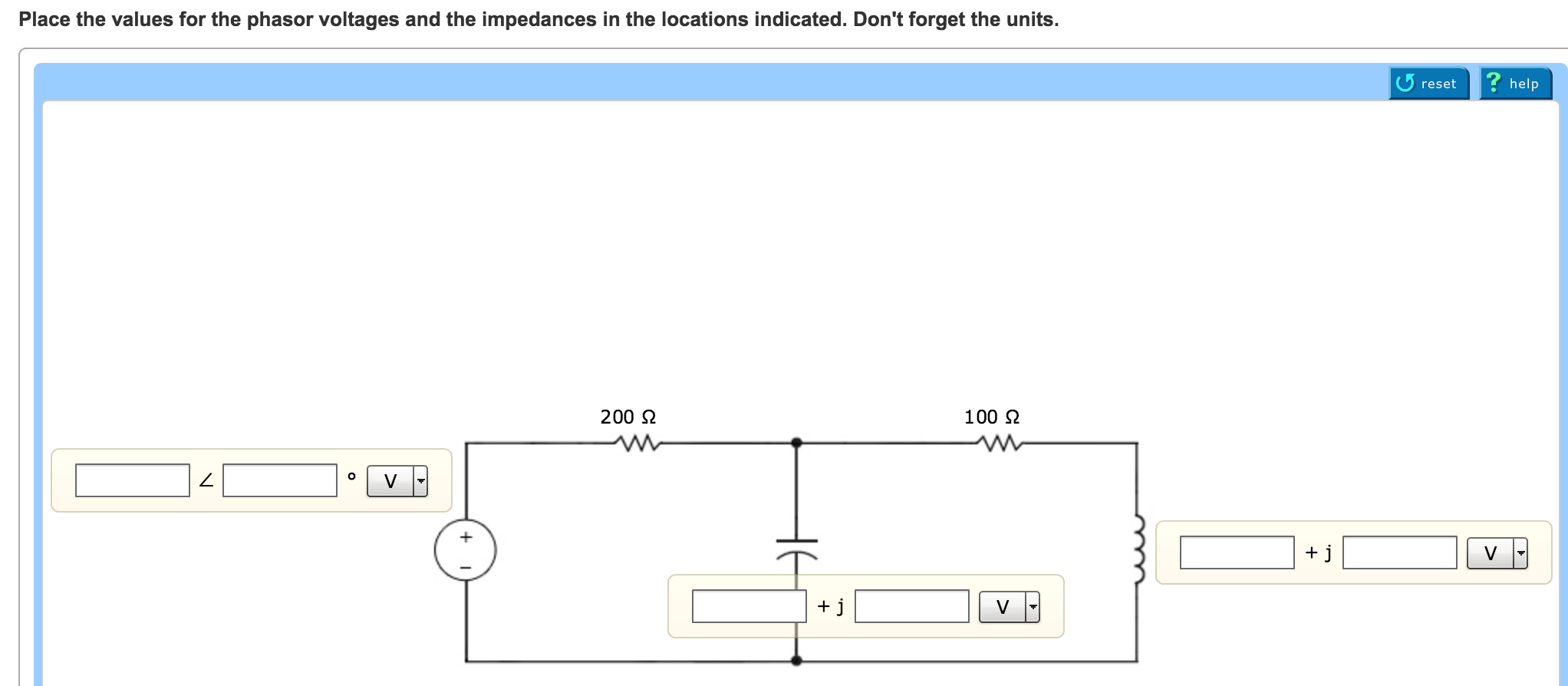 Solved Part A Use phasor methods to transform a circuit from | Chegg.com