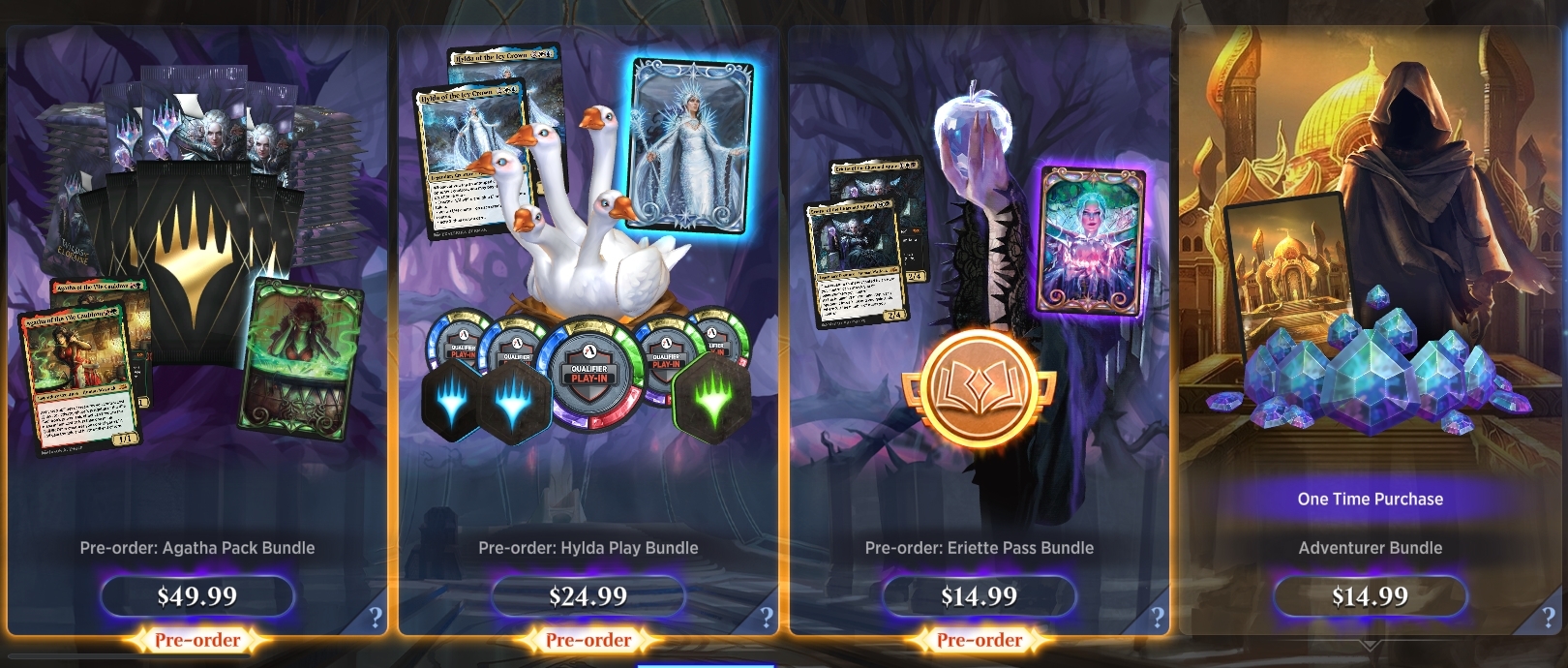 How much does Preorder Bundles cost in Australia? : r/MagicArena