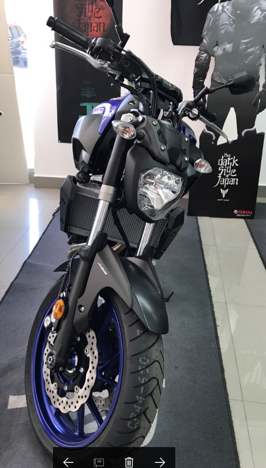 Presentacion de mi nueva Primera moto - MT-07 Azul (2017) - Forocoches