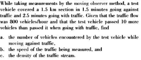 While taking measurements by the moving observer | Chegg.com