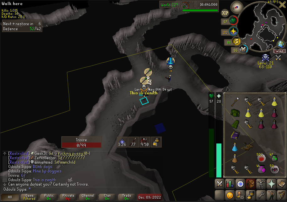 Saturday: Clearing Blowpipes from Slayer caves - Wilderness - The ...