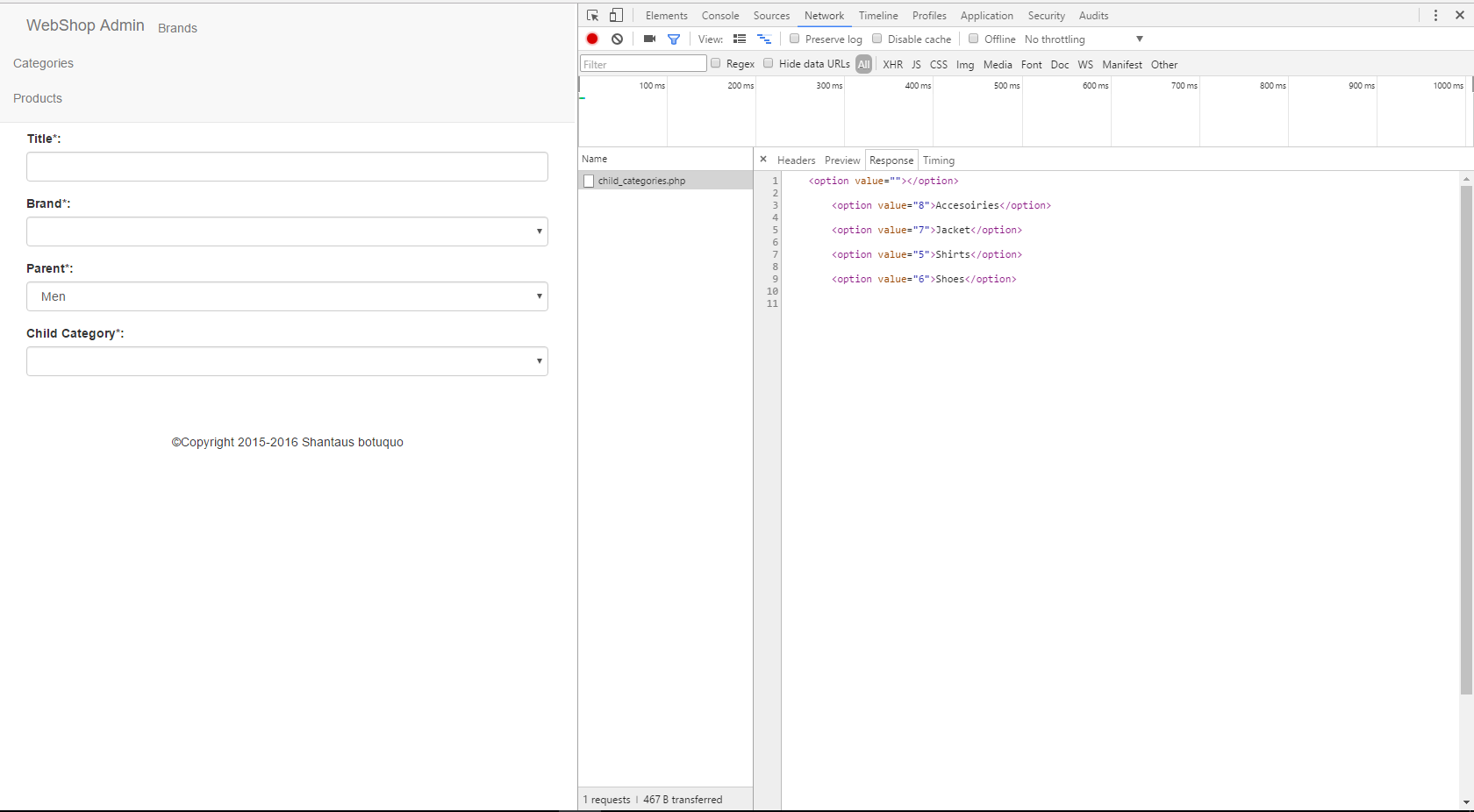 javascript - .html() jQuery doesn't show data - Stack Overflow
