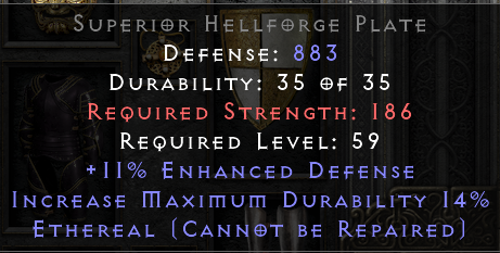 Eth Sup Hellforge Plate - Topic - d2jsp