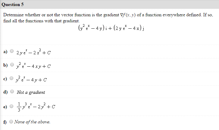 Solved Determine Whether Or Not The Vector Function Is The