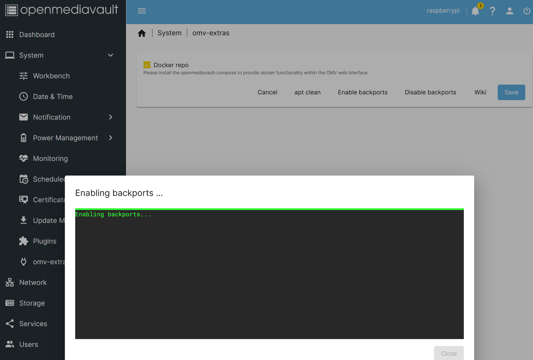 OMV 6 no permissions after installing Plex - General - openmediavault