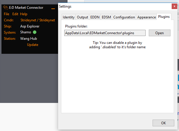 GitHub - strideynet/edstats-edmc-plugin: EDMC Plugin for EDStats website!