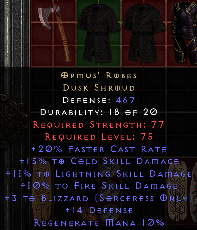 2x Blizz Ormus 15% Cold - Topic - d2jsp