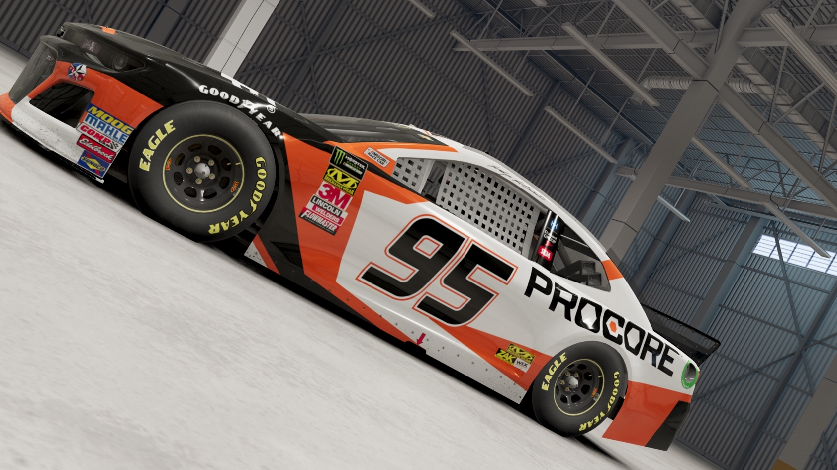 WIP - 2018 MENCS NASCAR Paint Schemes | BeamNG