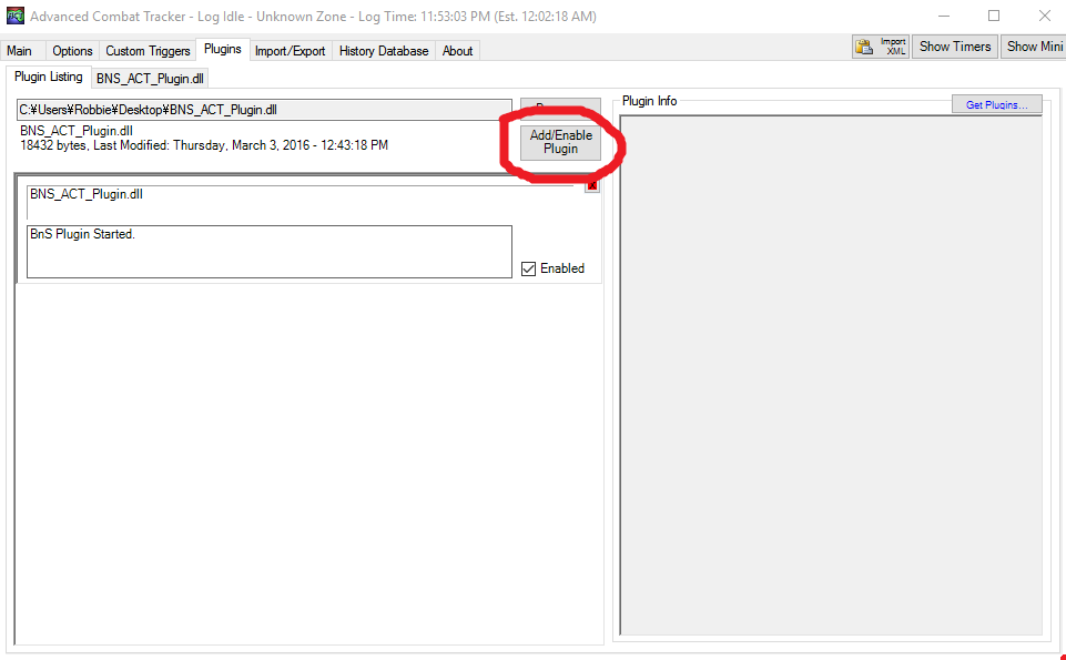 Help with Advanced Combat Tracker : r/bladeandsoul