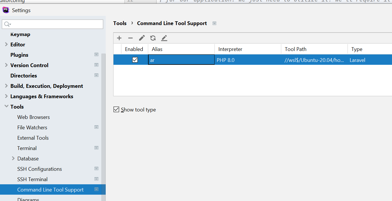 How in PhpStorm 2020 to keep and run some commands? - Stack Overflow