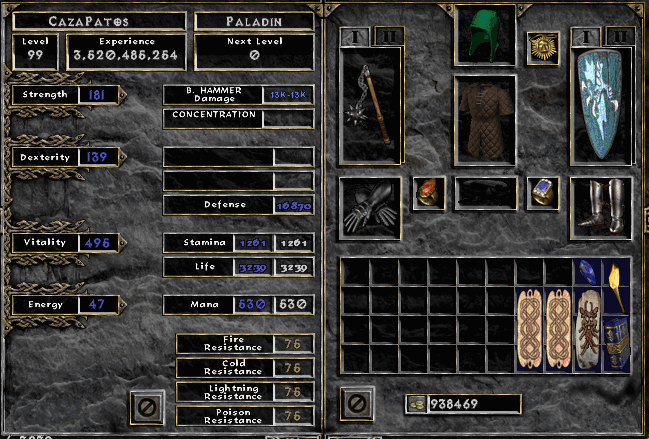 = Selling My Full Hammer Gear = - Topic - d2jsp