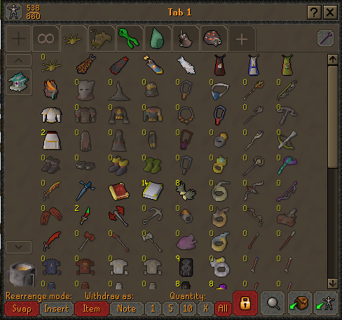 60 Atk 42 Def MAXED 99 Slayer Quiver + Infernal cape DT2/MM2/DS2 + More ...