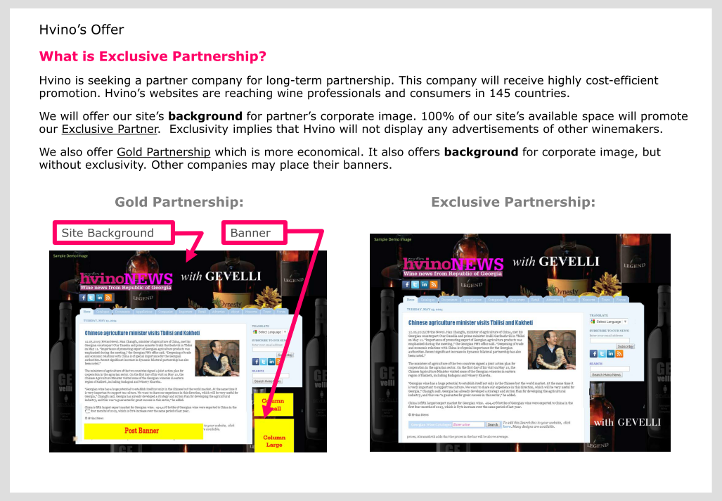 Hvino News Opens a Rare Exclusive Marketing Opportunity