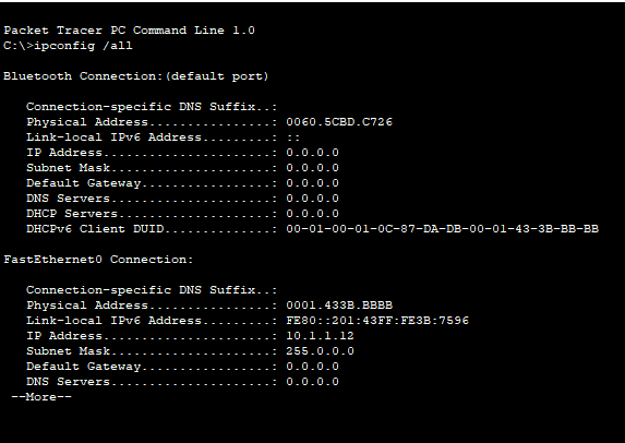 Solved What Is The IP Address And MAC Address Of PC2 Pack
