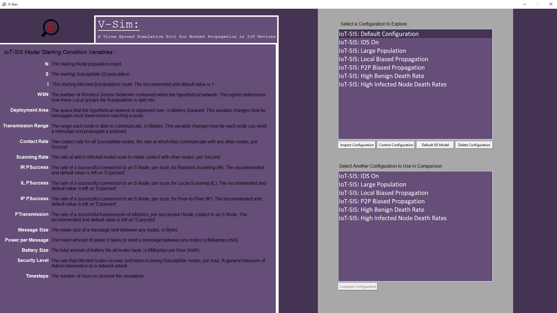 GitHub - FinlayWilliams/V-Sim: COMP3000 Final Year Project