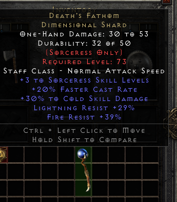 Bring 20+ Cd Death Fathom Overpay - Topic - d2jsp