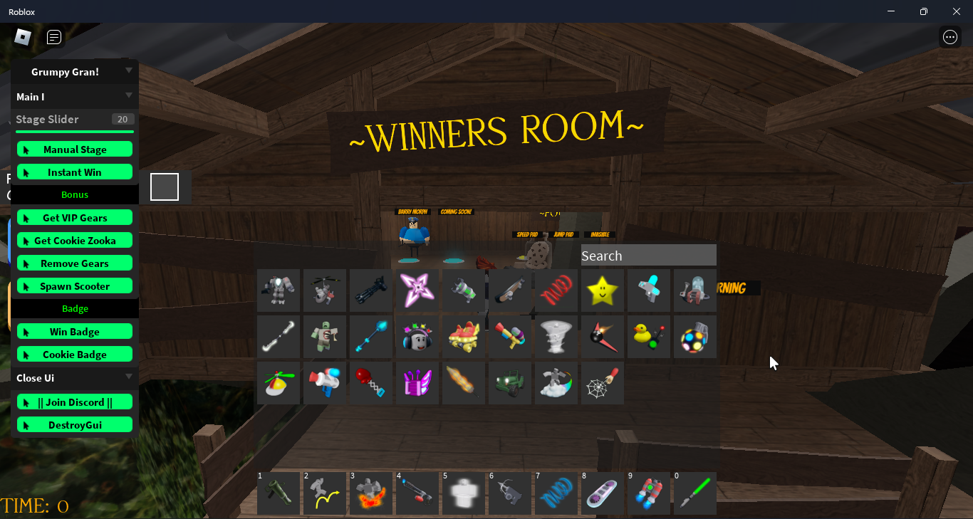 GRUMPY GRAN! (SCARY OBBY) | VIP Gears n Stage Slider and more — Roblox ...