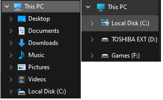 Add folders under "this pc" drop down on file explorer windows 11 : r/pcmasterrace