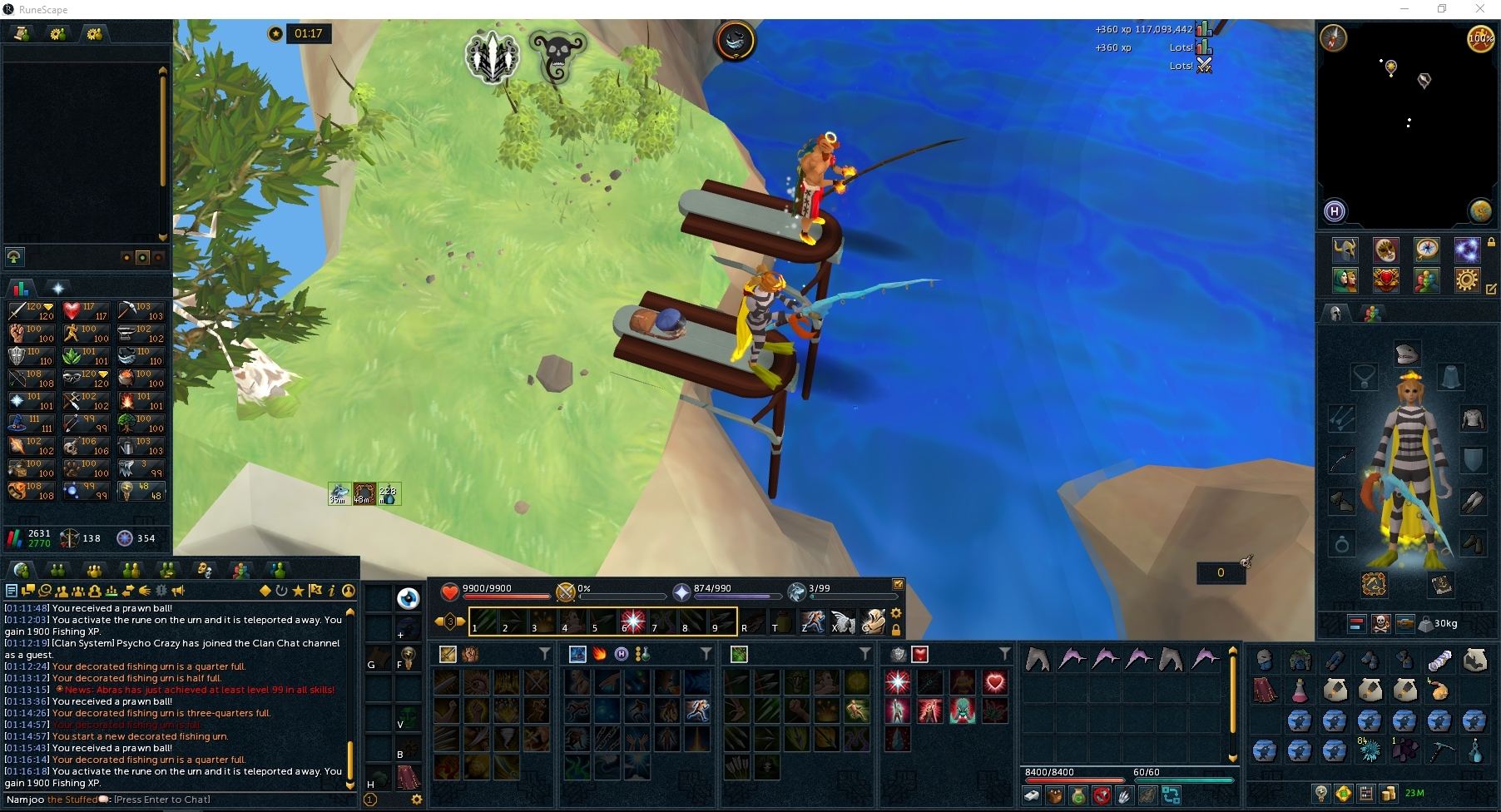 What kind of interface setup do you use? (Share!) : r/runescape