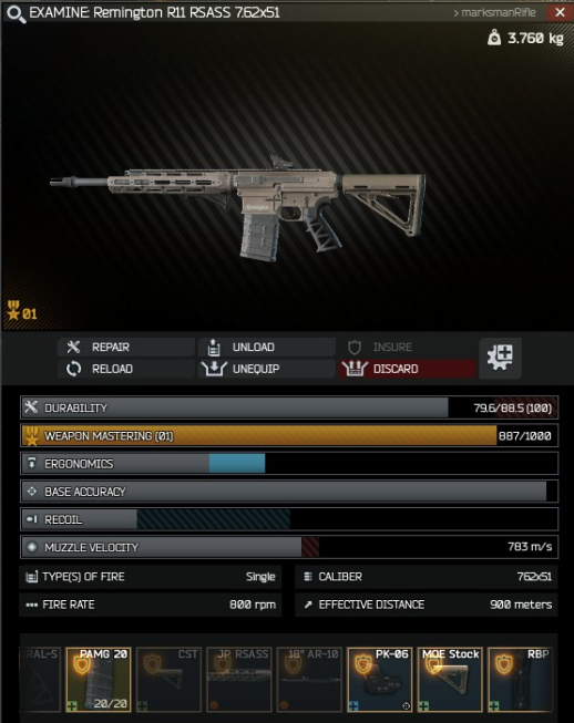 What's your most prized weapon? : r/EscapefromTarkov