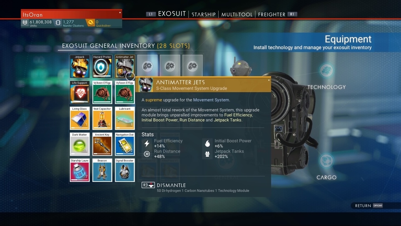 Six-Stacking Upgrades : r/NoMansSkyTheGame