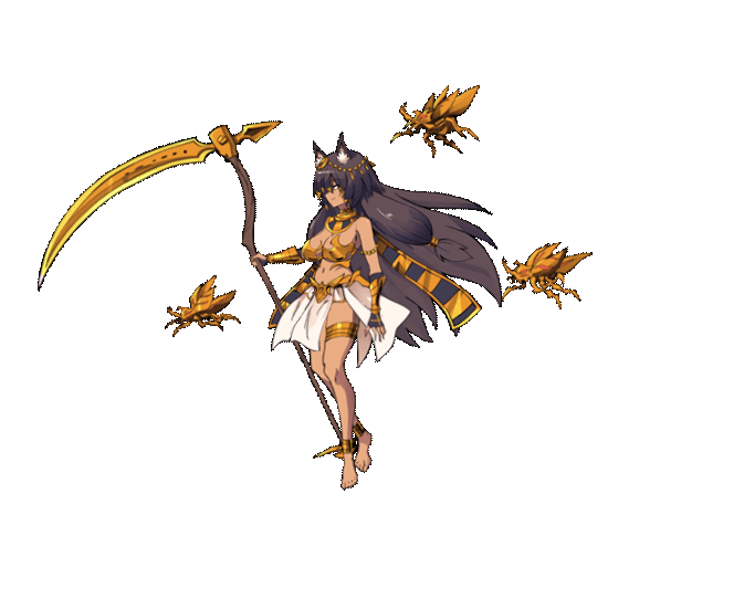 Librarium Animated - Goddess Anubis by Aekashics