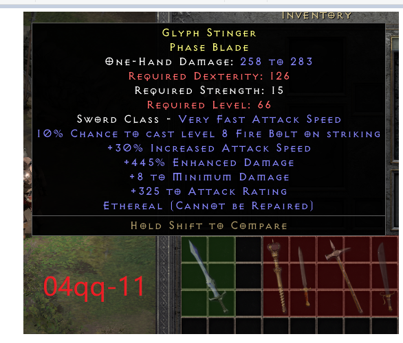 Xh23 Erep Phase Blade Ed445 30ias 325ar 8min - Topic - d2jsp