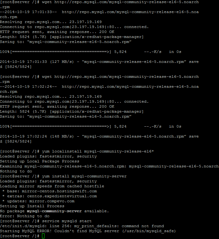 How to install mysql?? | SpigotMC - High Performance Minecraft